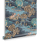 Edo Wallpaper - Navy – Lionheart Wallpaper