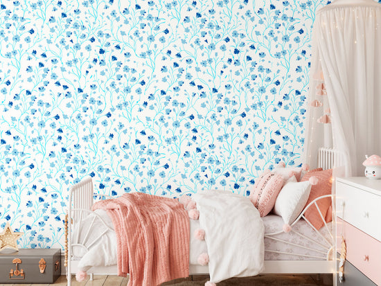 Forget Me Not Wallpaper | Lowest Prices US – Lionheart Wallpaper